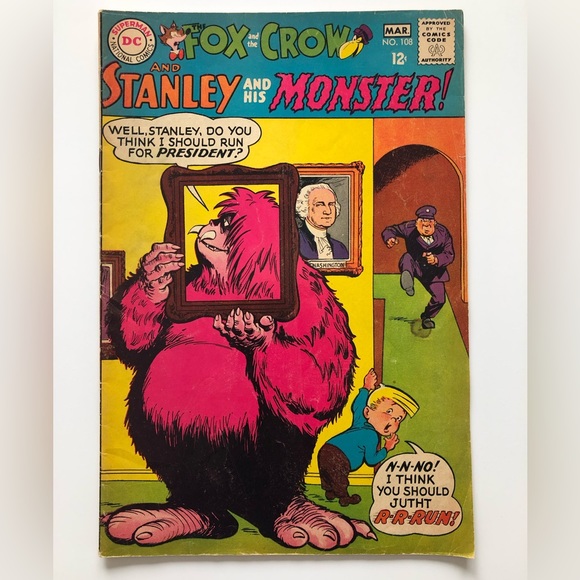 DC Comics | Other | Dc Comics The Fox And The Crow And Stanley And His ...